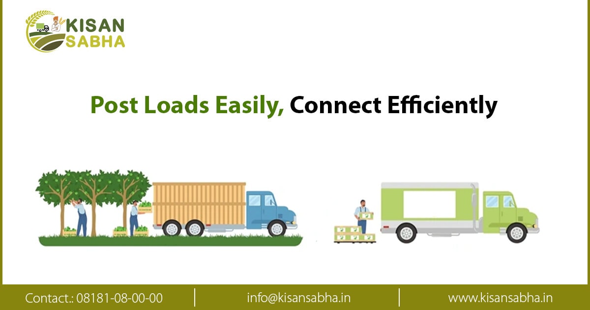 Online Load Posting | Book Truck/Lorry Online | KisanSabha